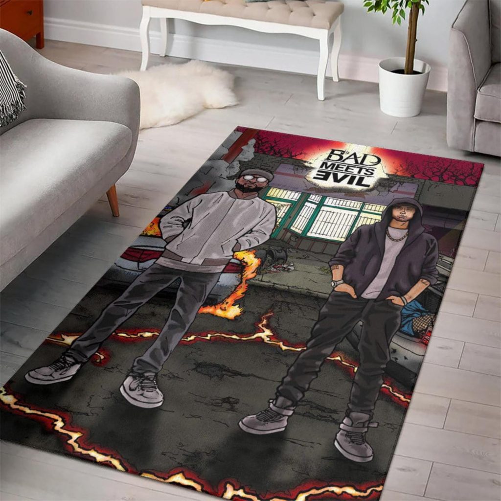 Eminem & Royce Da 59 Bad Meets Evil Album Rug