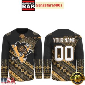 Pittsburgh Penguins 2026 Black History Month Custom Hockey Jersey