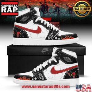 Stranger Things 5 Hellfire Club Limited Edition Air Jordan 1 Sneakers Shoes