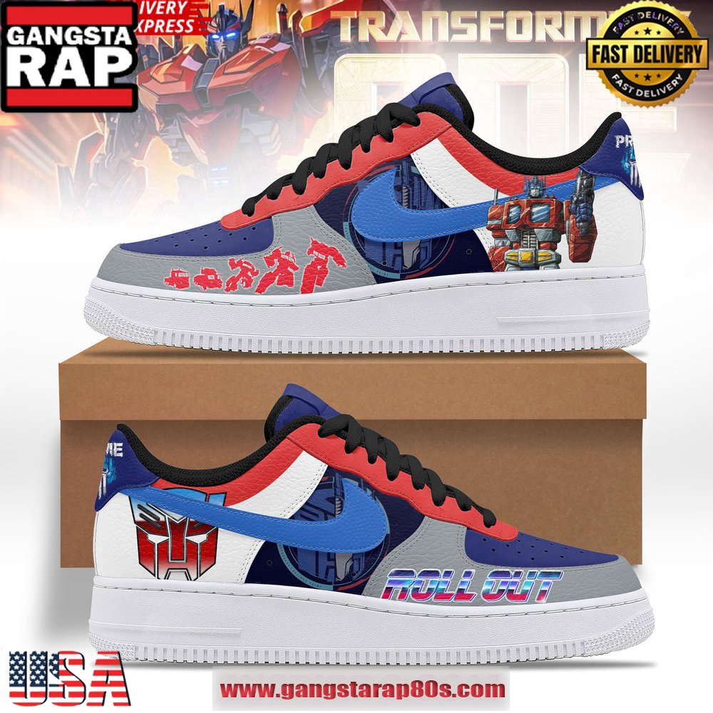 Transformers One Roll Out New Edition Air Force 1 Sneakers Shoes