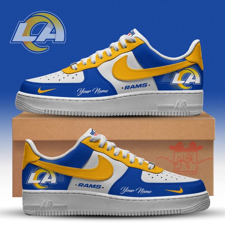 NFL Custom Los Angeles Rams New 2026 Version Nike Air Force 1 Fashions ...