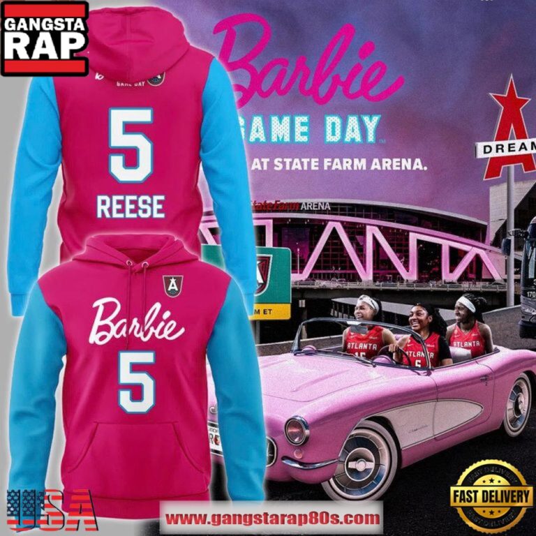 Atlanta Dream x Barbie Game Day 2026 Limited Edition Hoodie