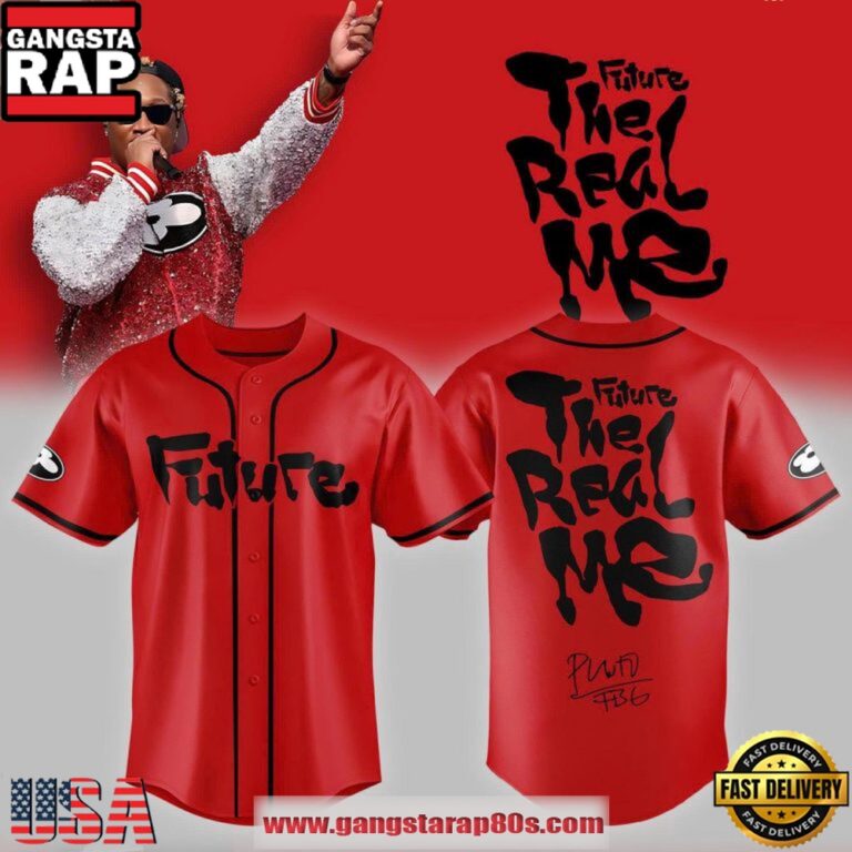 Future The Real Me 2026 Limited Edition Album Signature Baseball Jersey