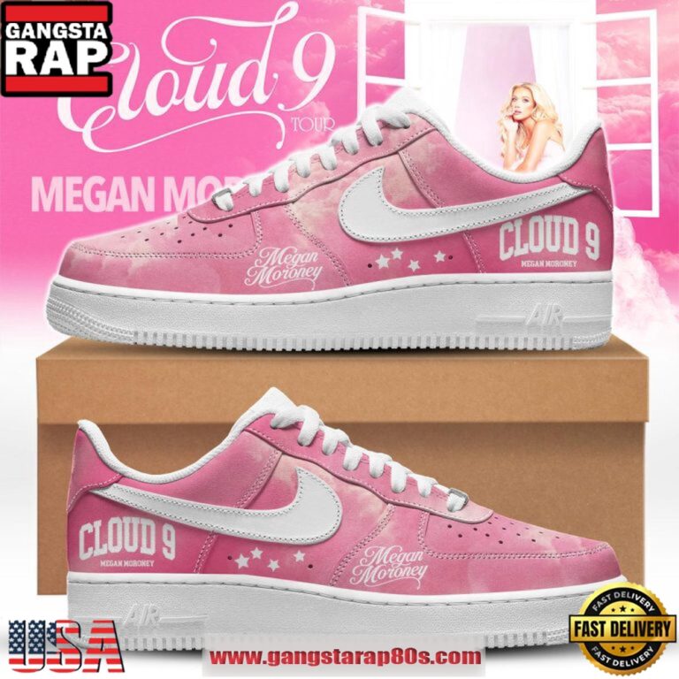 Megan Moroney The Cloud 9 Tour 2026 Air Force 1 Low Top Shoes