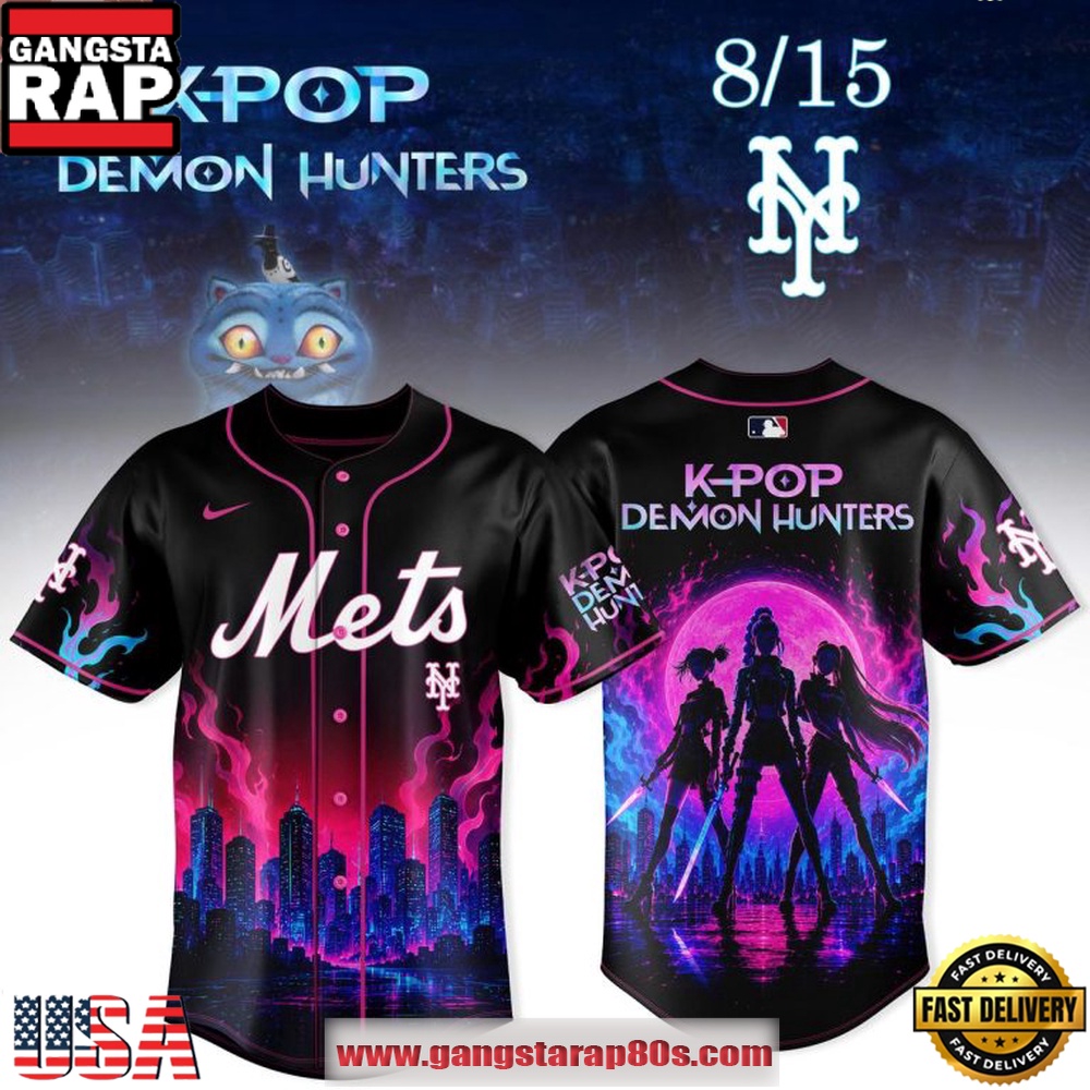 New York Mets x K-Pop Demon Hunters Night 2026 Limited Edition Baseball ...